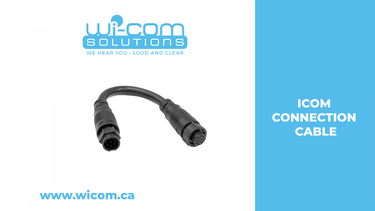 ICOM CONNECTION CABLE - Wi-Com Solutions Inc.