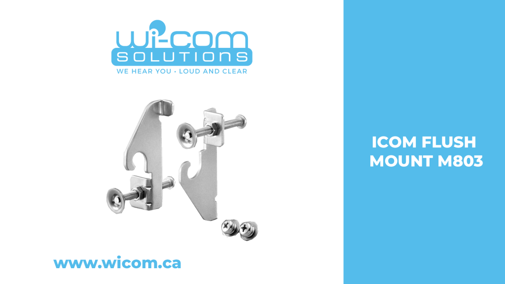 ICOM FLUSH MOUNT M803 - Wi-Com Solutions Inc.