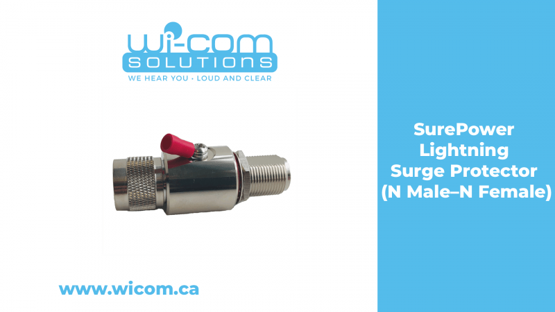 SurePower SP-SURGE-3 Lightning Surge Protector (N Male – N Female) - Wi ...