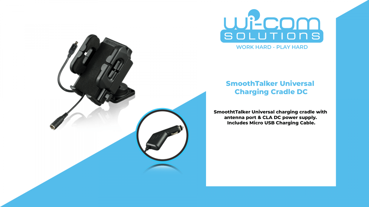 SmoothTalker Universal Charging Cradle DC - Wi-Com Solutions Inc.