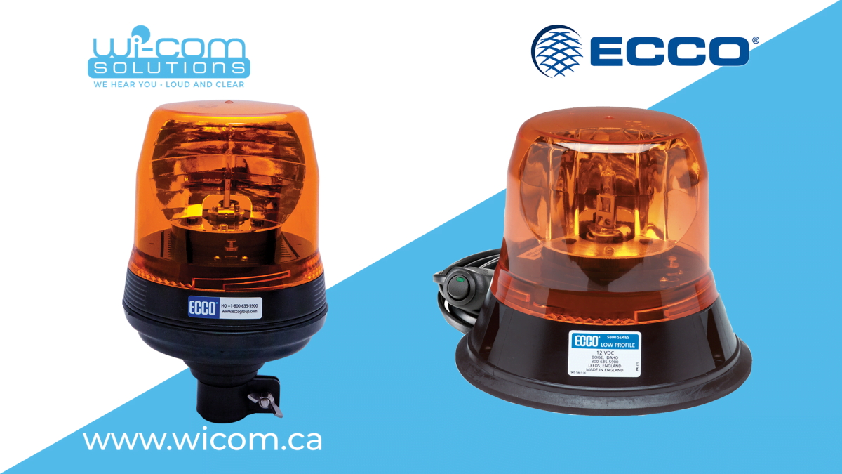 ECCO 5800 SERIES ROTATING BEACON - Wi-Com Solutions Inc.