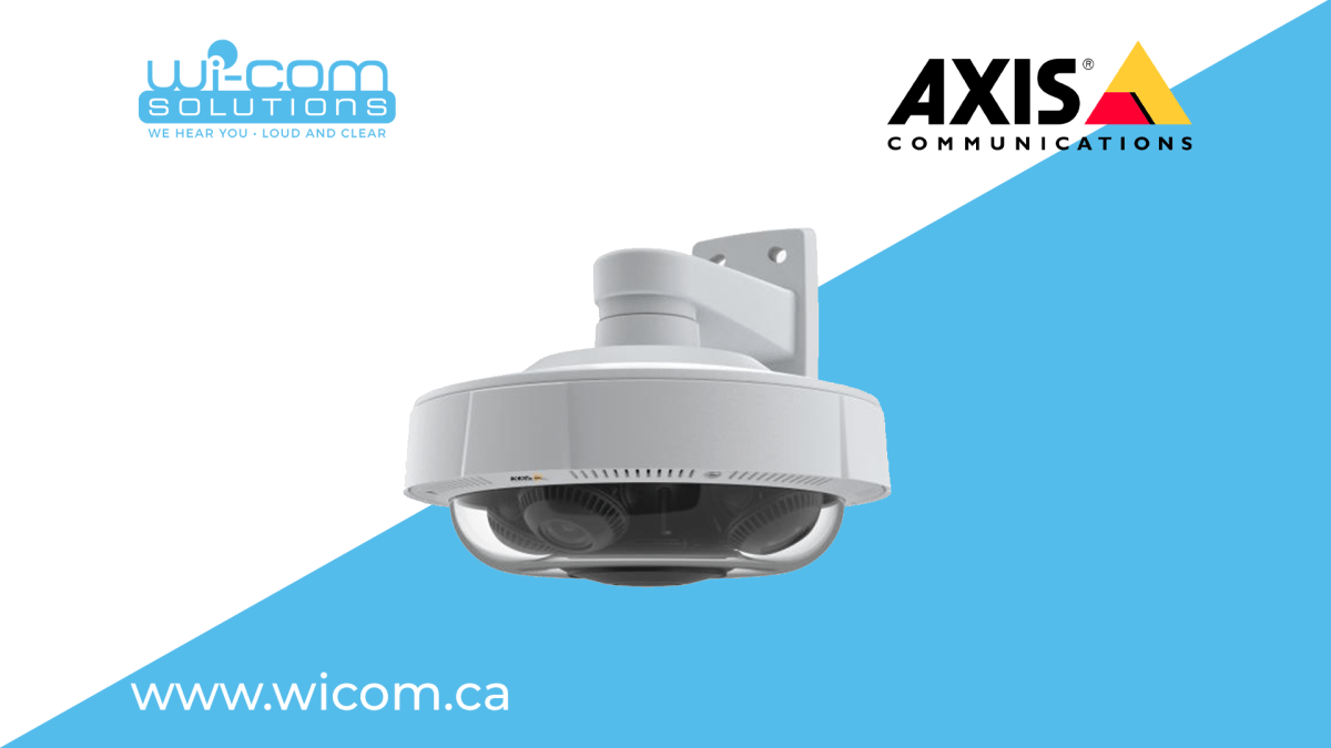 AXIS P37 Panoramic Camera Series - Wi-Com Solutions Inc.
