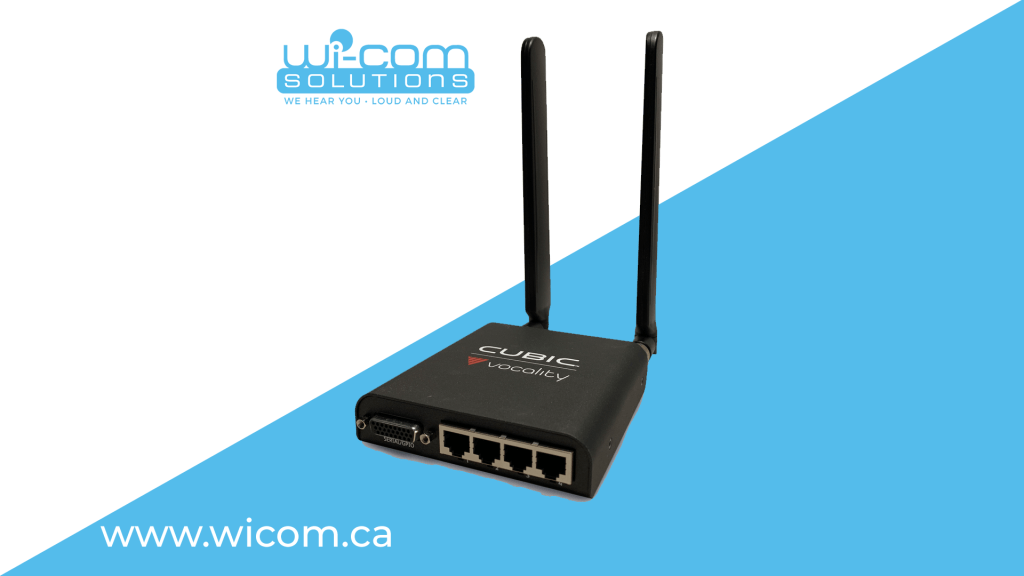 CUBIC VOCALITY RoIP - Wi-Com Solutions Inc.