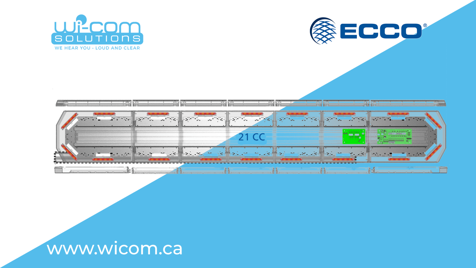 ECCO 21 SERIES LIGHTBAR - Wi-Com Solutions Inc.