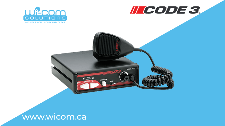 CODE 3 SCORPION EMERGENCY VEHICLE SIREN - Wi-Com Solutions Inc.