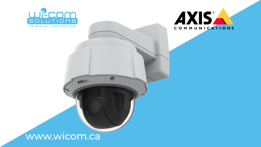 AXIS Q60 PTZ Camera Series - Wi-Com Solutions Inc.