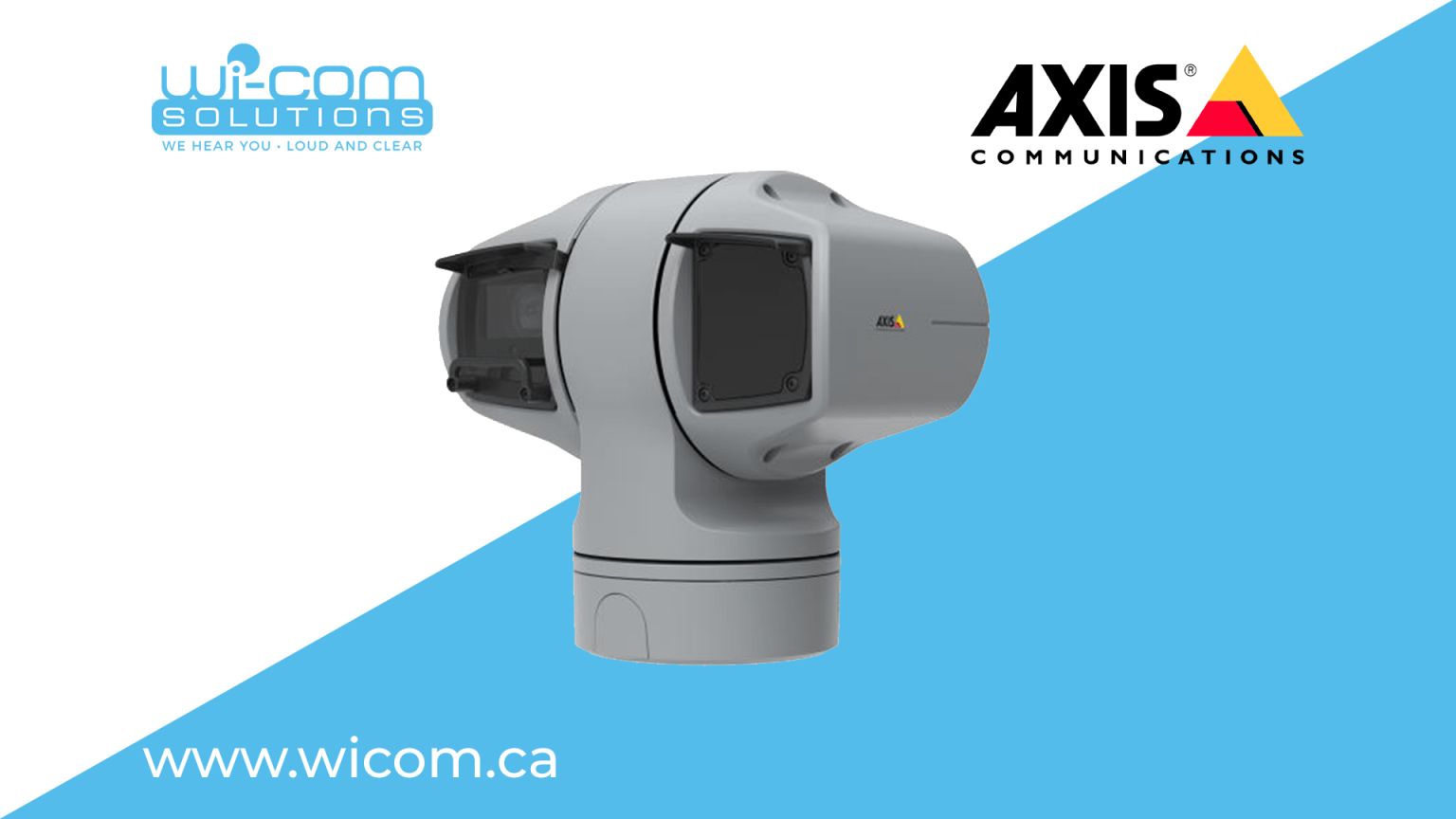 AXIS Q6225-LE PTZ Camera - Wi-Com Solutions Inc.