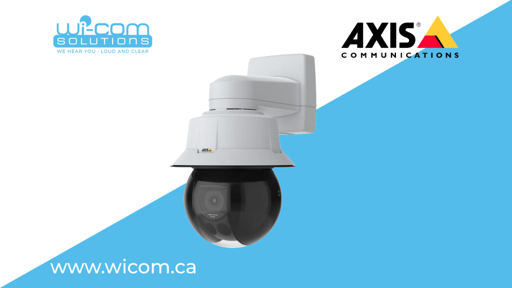 AXIS Q63 PTZ Camera Series - Wi-Com Solutions Inc.