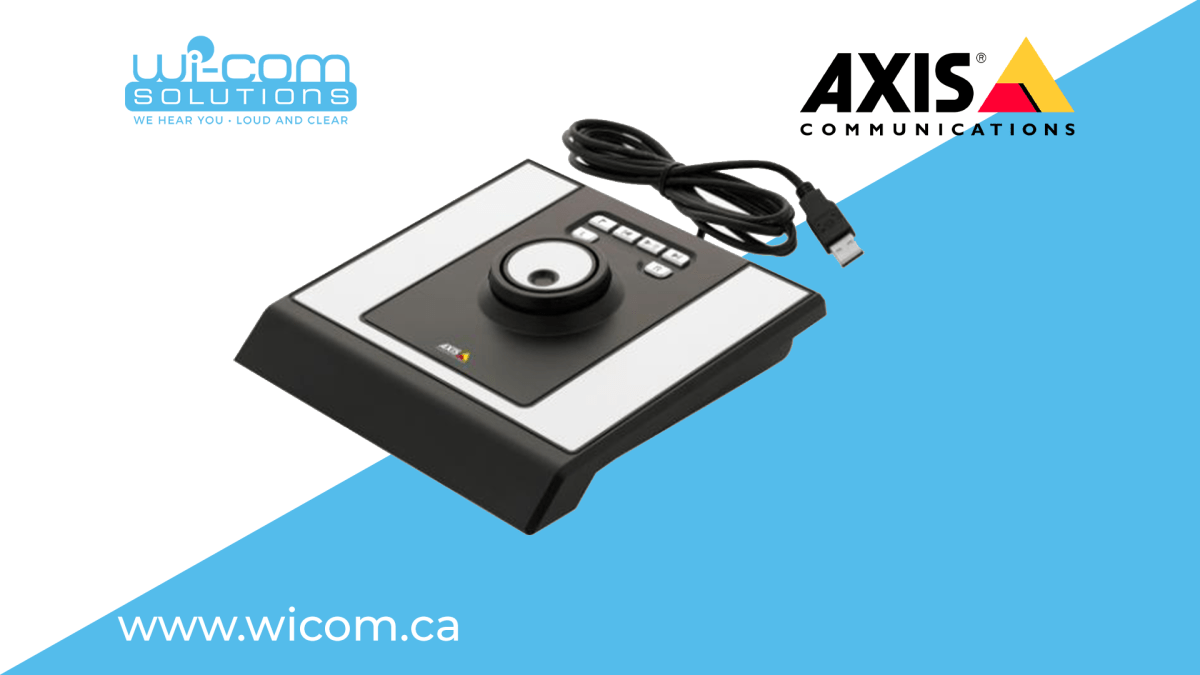 AXIS T8313 Jog Dial - Wi-Com Solutions Inc.