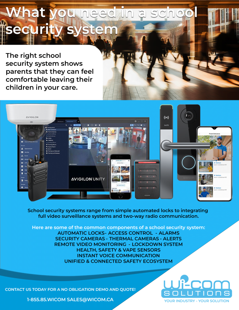 What are school and campus security systems? - Wi-Com Solutions Inc.